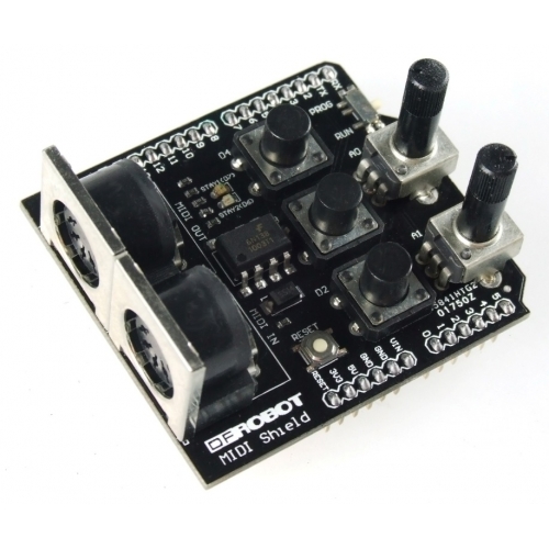 OpenHacks | Open Source Hardware | Productos | Midi shield