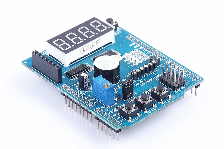 Openhacks Open Source Hardware Productos Multi Function Shield For Arduino