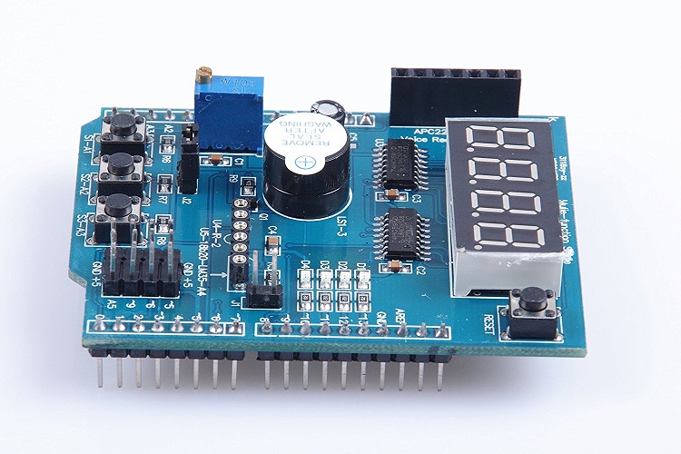 Openhacks Open Source Hardware Productos Multi Function Shield For Arduino
