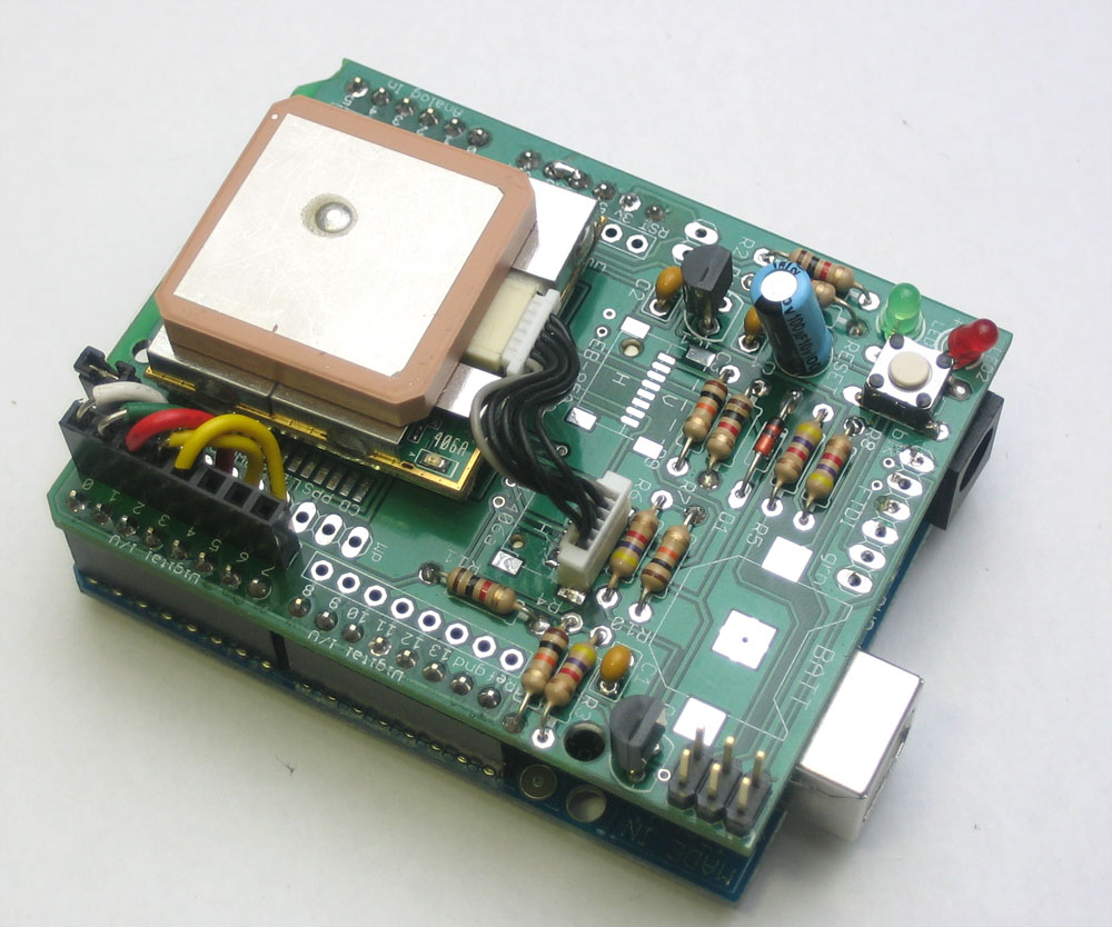 Openhacks Open Source Hardware Productos Kit Adafruit Gps Logger Shield Para Arduino