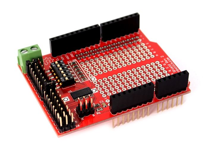 Openhacks Open Source Hardware Productos Renbotics Servoshield V20 