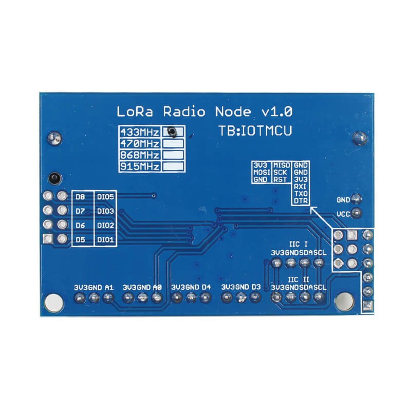 Openhacks Open Source Hardware Productos Sx1278 Lora Atmega328p Rfm98 915mhz Radio Node Module